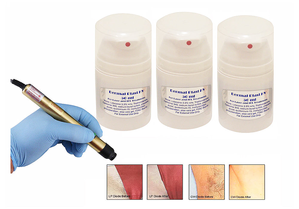 Dermal Plast High Viscosity 150ml for Laser IPL Permanent Hair Removal ...