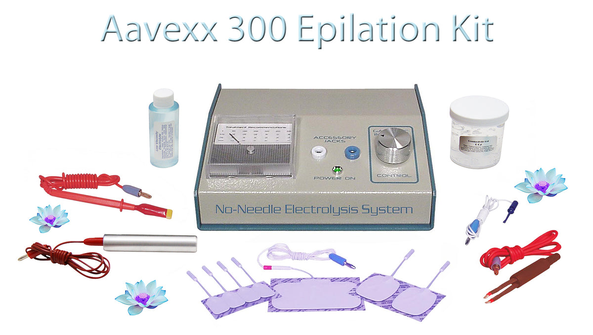 AVX300 Highly-Effective Non Invasive Electrolysis No-Needle System ...