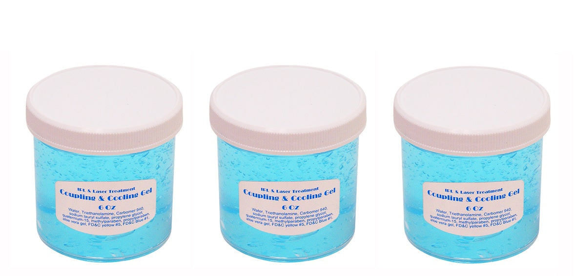 Cooling and Coupling 18 oz. Gel kit for Laser and IPL Hair Removal Sys ...