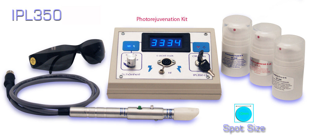 IPL350-PRJ Photo-Rejuvenation Treatment Machine, Home and Salon System ...